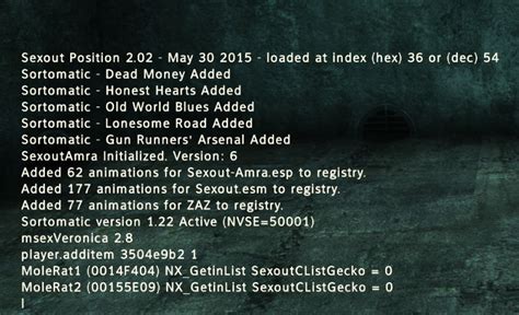Mole Rat Gecko Conflict In Form List Technical Support Fallout Sexout LoversLab