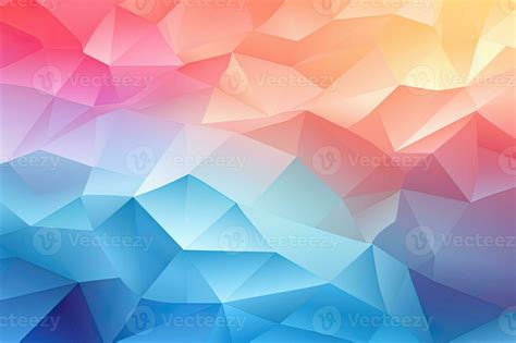 Dynamic Waves Vibrant Polygon Gradient Generative Ai 29942937 Stock