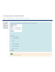 Long Quiz Png Computing Fundamentals Dashboard My Courses ITE Week Long