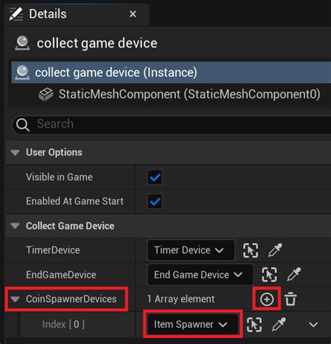 Romero Blueprints Storing Item Spawners In An Array