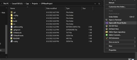 Github Riztazz Openfoldersbaseproject C Base Project Using Modern Cmake Ninja Multi Config
