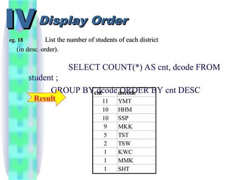sqlintroduction to structuredquerylanguage ppt