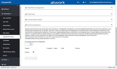 Blogatworkat Introducing User Schema Extensions In Delegate365