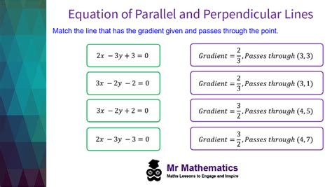 Equations Of Parallel And Perpendicular Lines Questions Tessshebaylo