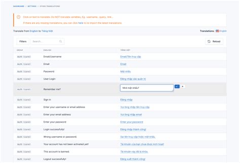 Translation Archi Elite Documentation