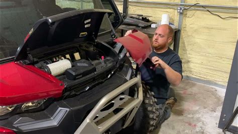 Xmr Snorkel Kit Install On 2024 Canam Defender Limited Youtube