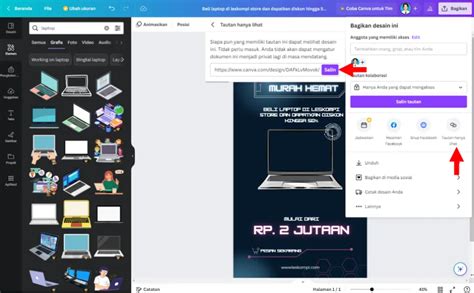 Begini Cara Membuat Template Di Canva Dan Membagikannya