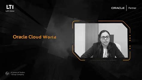 Larsen And Toubro Infotech On Twitter One Week To Go For Oracle