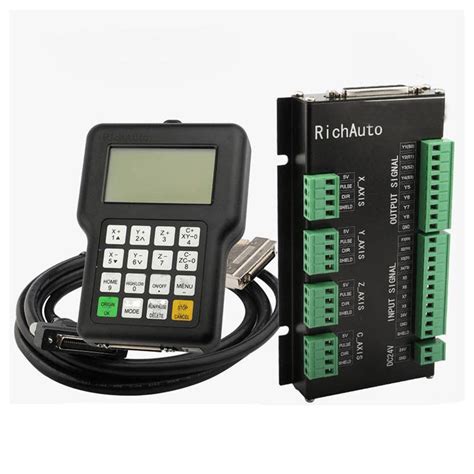 Richauto A18e 4 Axis Linkage Motion Dsp Cnc Controller For Cnc Router Machine Techonics Ltd