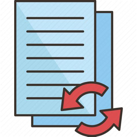 Data Backup File Restore Document Icon Download On Iconfinder