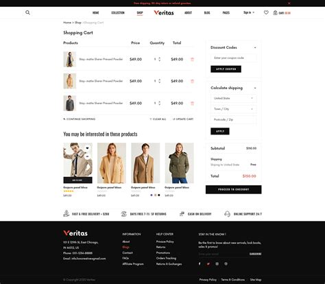 E Commerce Website Ui Design On Behance