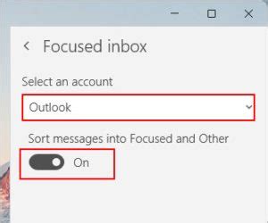 How To Turn Off Focused Inbox Outlook Desktop