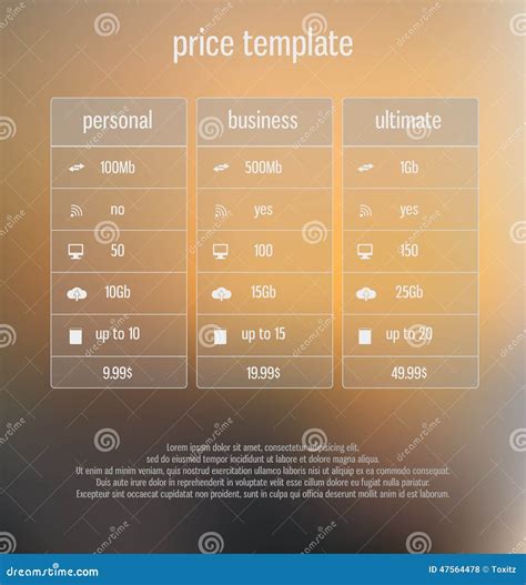 UI Template Web Elements UX Stock Vector Illustration Of Elements Marketing 47564478
