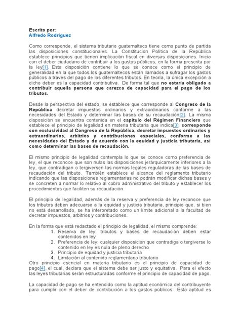 Analisis Codigo Tributario Guatemala Pdf Impuestos Gobernancia