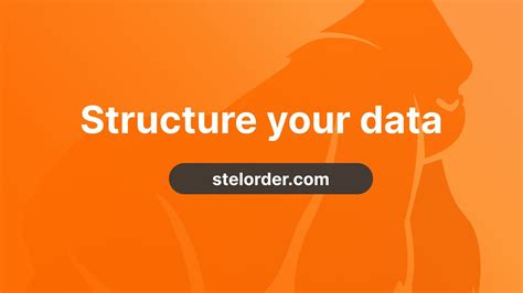 Structure Your Data Youtube
