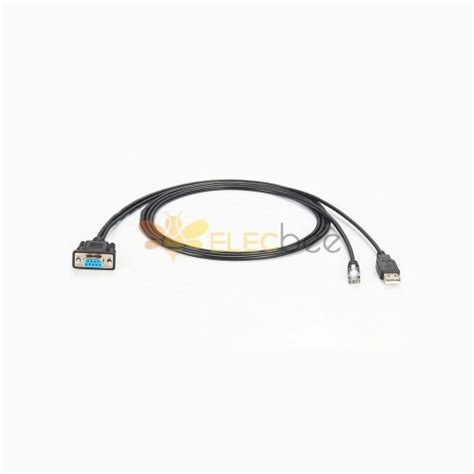 elecbee pos cash drawer db9 to rj12 6p6c rs232 serial cable