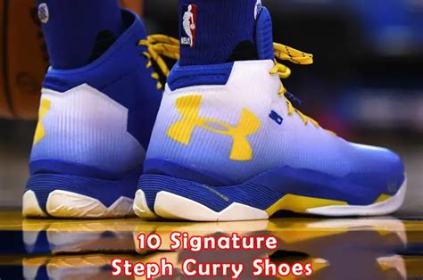 10 Signature Steph Curry Shoes Chooze Shoes