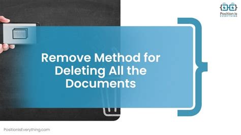 Mongodb Delete Collection Delete Documents And Collections Position