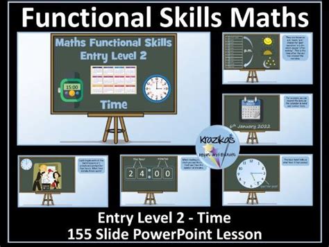 Functional Skills Maths Entry Level 2 Teaching Resources