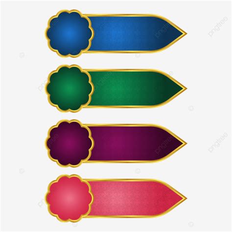 간단한 이슬람 빈 텍스트 배너 프레임 디자인 이슬람 모양 벡터 이슬람 텍스트 상자 테두리 이슬람 배너 세트 Png 일러스트 및 벡터 에 대한 무료 다운로드 Pngtree