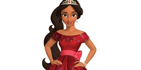Disneys New Princess Elena Of Avalor Gets Ruby Red Royal Gown See It Here Disney Princess