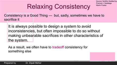 Consistency In Nosql Pptx