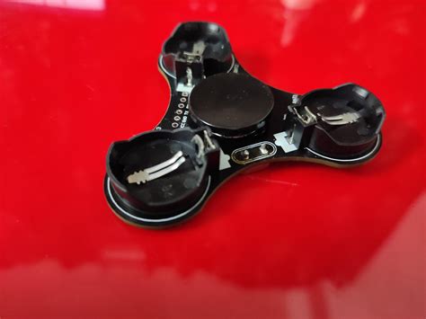 Pov Display Fidget Spinner Using Atmega8 And Arduino Ide 5 Steps With Pictures Instructables