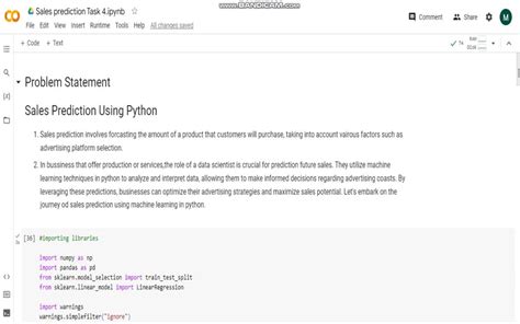 Muhammad Ehsan On Linkedin Datascience Salesprediction