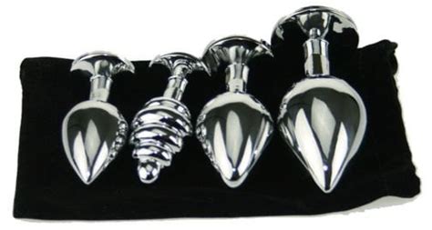 Custom Butt Plug 3 Sizes Available Stainless Steel Or Silicone Etsy