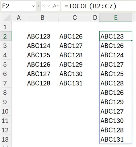 Unique Entries In A Range In Excel