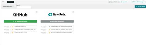no longer able to add services · issue 134 · newrelic nr1 status pages · github