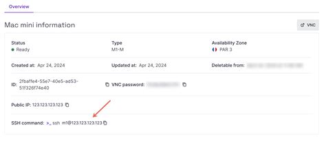How To Connect To A Mac Mini Using Ssh Scaleway Documentation