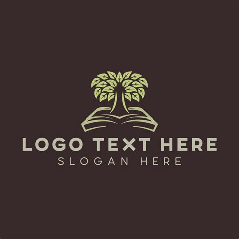 Book Learning Tree Logo Brandcrowd Logo Maker