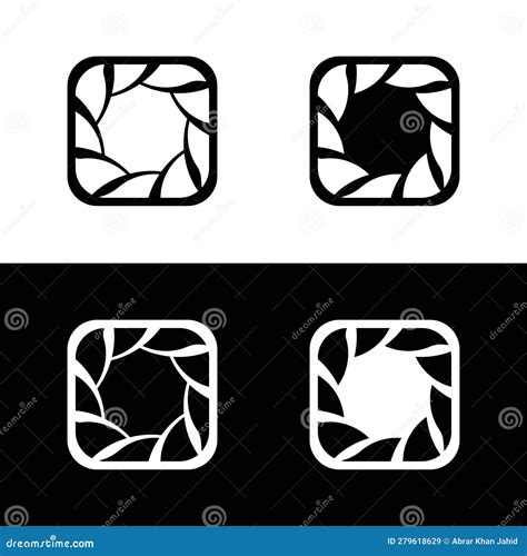 Circle Vector Logo Template Illustration Stock Vector Illustration Of Spot Connect 279618629