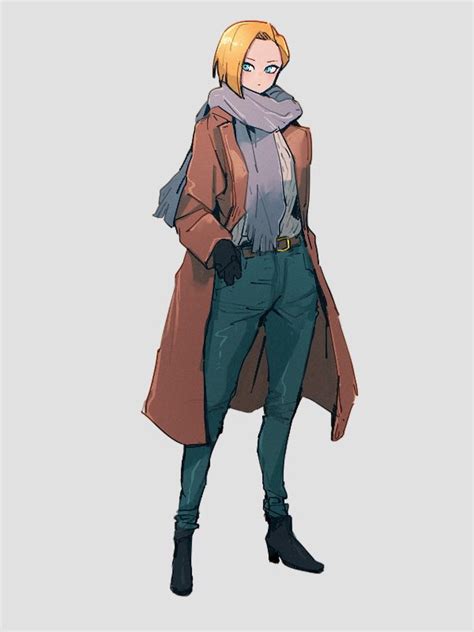 Android 18 Dragon Ball Drawn By Kemachiku Danbooru