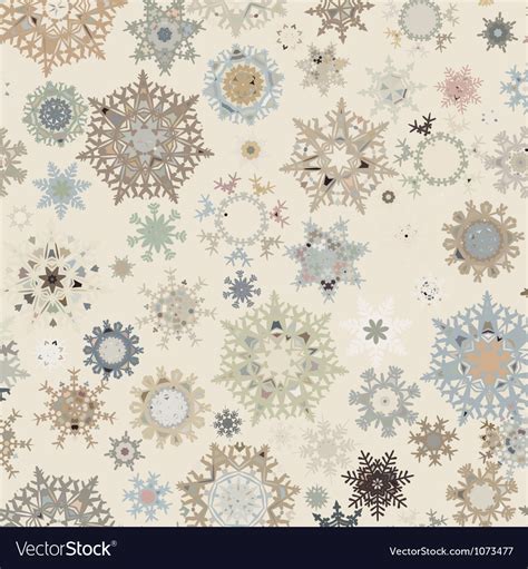 Christmas Pattern Snowflake Eps 8 Royalty Free Vector Image
