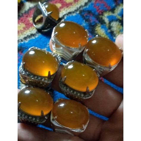 Jual Batu Cincin Jeruk Sankis Natural Shopee Indonesia