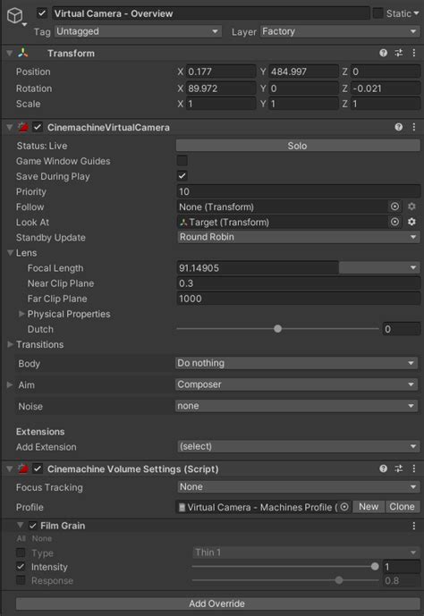 HDRP Splitscreen Cinemachine Volume Settings Extension Issue Unity Engine Unity Discussions