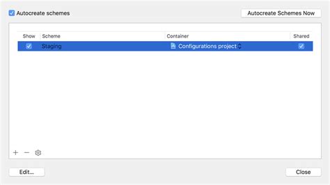 Managing Build Configurations In Xcode