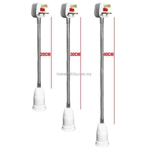 Plug To E27 Bulb Holder Flexible Extend E27 To E27 Light Lamp Holder Power Socket Bulb Extension
