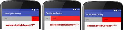 Table Layout Tutorial With Example In Android Abhi Android