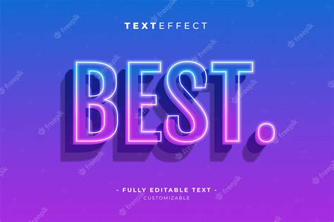 Premium Vector Editable Text And Font Effect Style Premium Template Vector