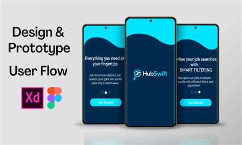 be your mobile app ui ux designer by shahreensadiq fiverr