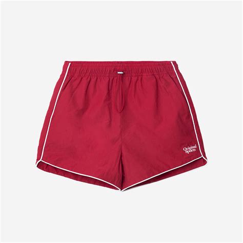 프로 스펙스 우먼 빈티지 러닝 쇼츠 레드 Pro Specs Kream
