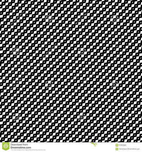 Seamlessly Repeatable Geometric Pattern Abstract Monochrome Ba Stock Vector Illustration Of