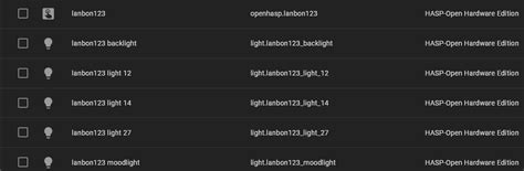 Openhasp An Mqtt Driven Touchscreen Scene Controller Custom Integrations Home Assistant