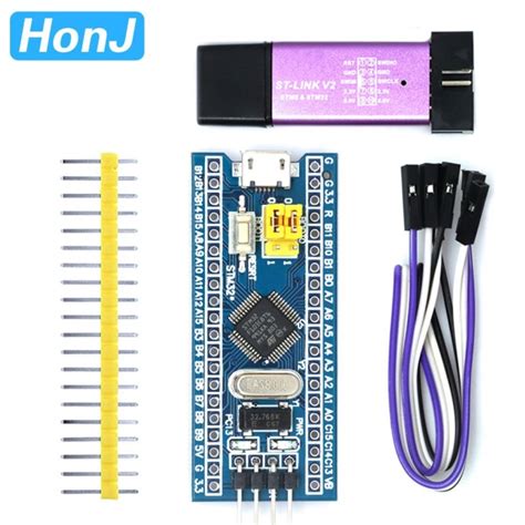 Jual St Link V2 Simulator Download Programmer Original Stm32f103c8t6