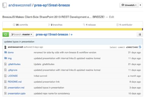 Using Github For Developer And Technical Presentations Howto