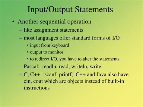Ppt Chapter 5 Programming Languages Powerpoint Presentation Free