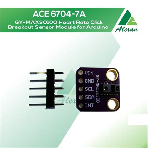 Ace 6704 7a Heart Rate Click Breakout Sensor Module For Arduino Alexan